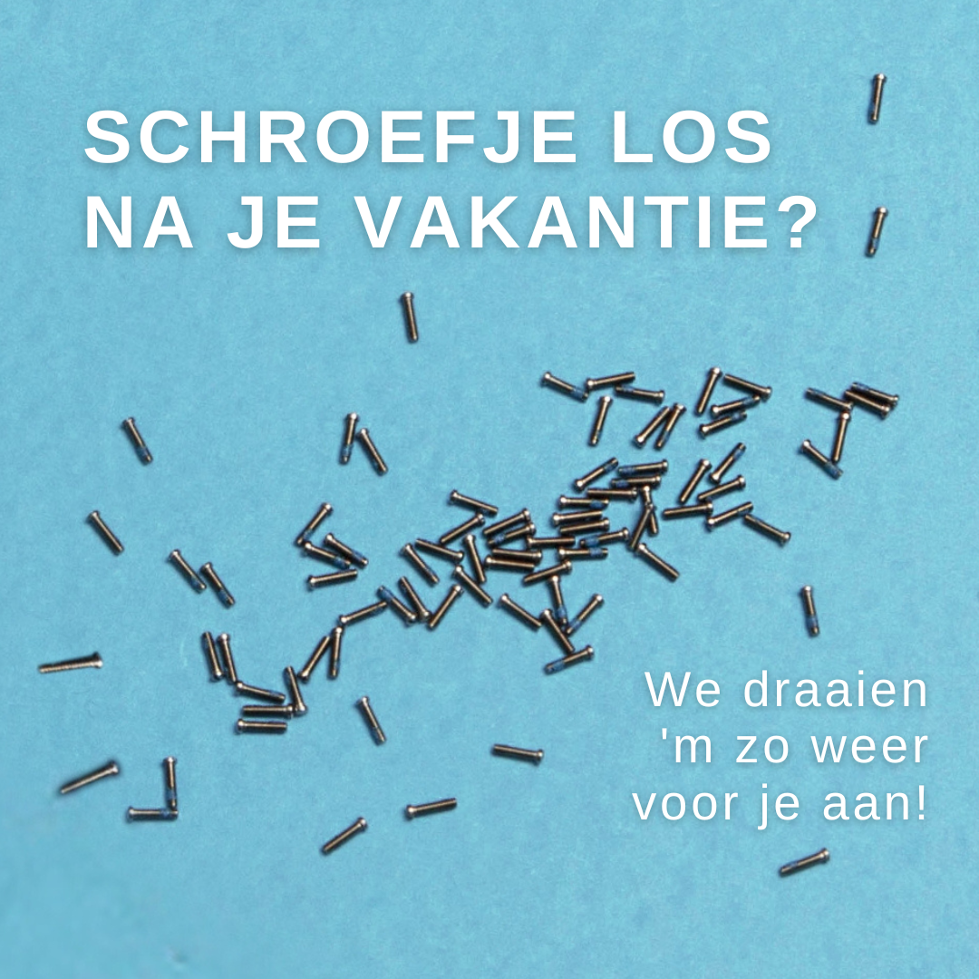 Zomer reparaties - Optiplus Website BE